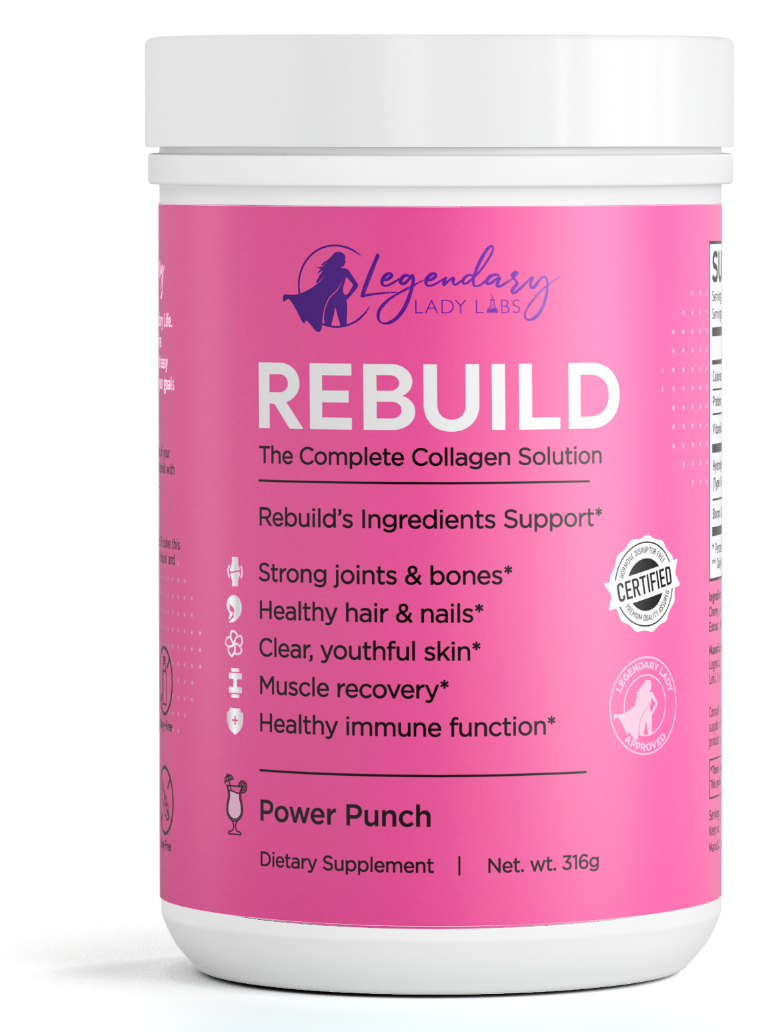 Power Punch Rebuild - The Complete Collagen Solution – Legendary Lady Labs