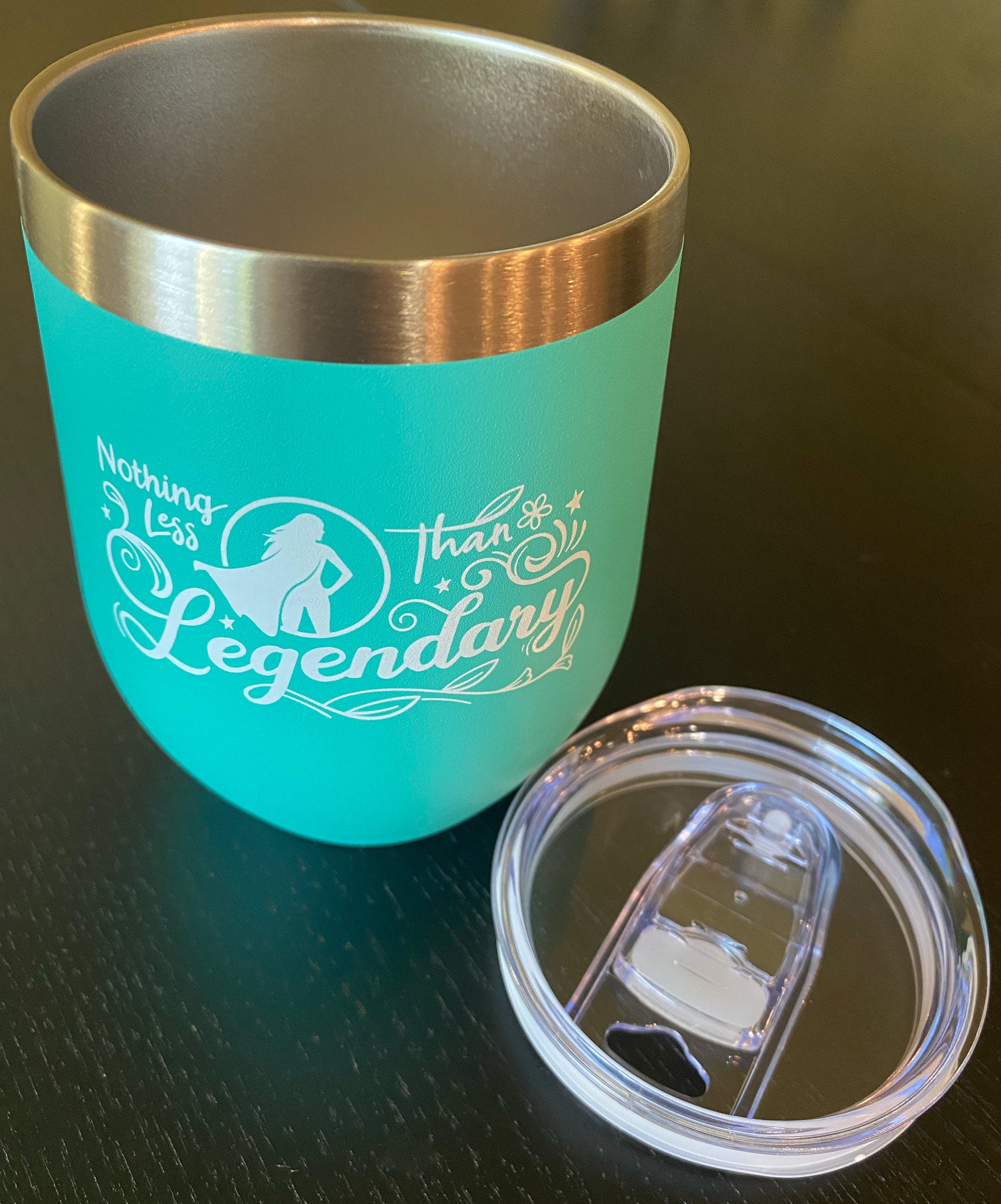 Insulated Tumbler Mug/Cup - Legendary Lady Labs - Nothing Less Than Le